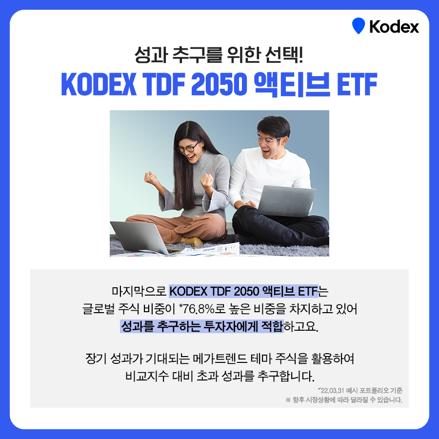 [신규상장 Kodex ETF 소개] Kodex TDF ETF | 시장전망 | Kodex