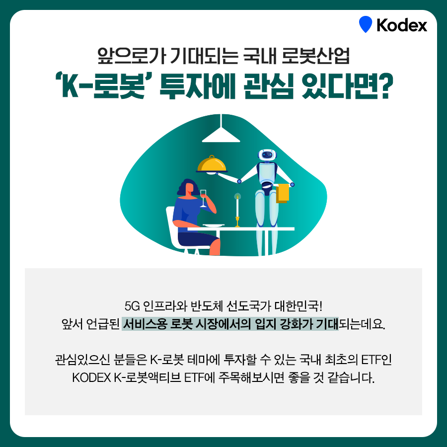 [신규상장 Kodex ETF 소개] Kodex K-로봇액티브 | 시장전망 | Kodex