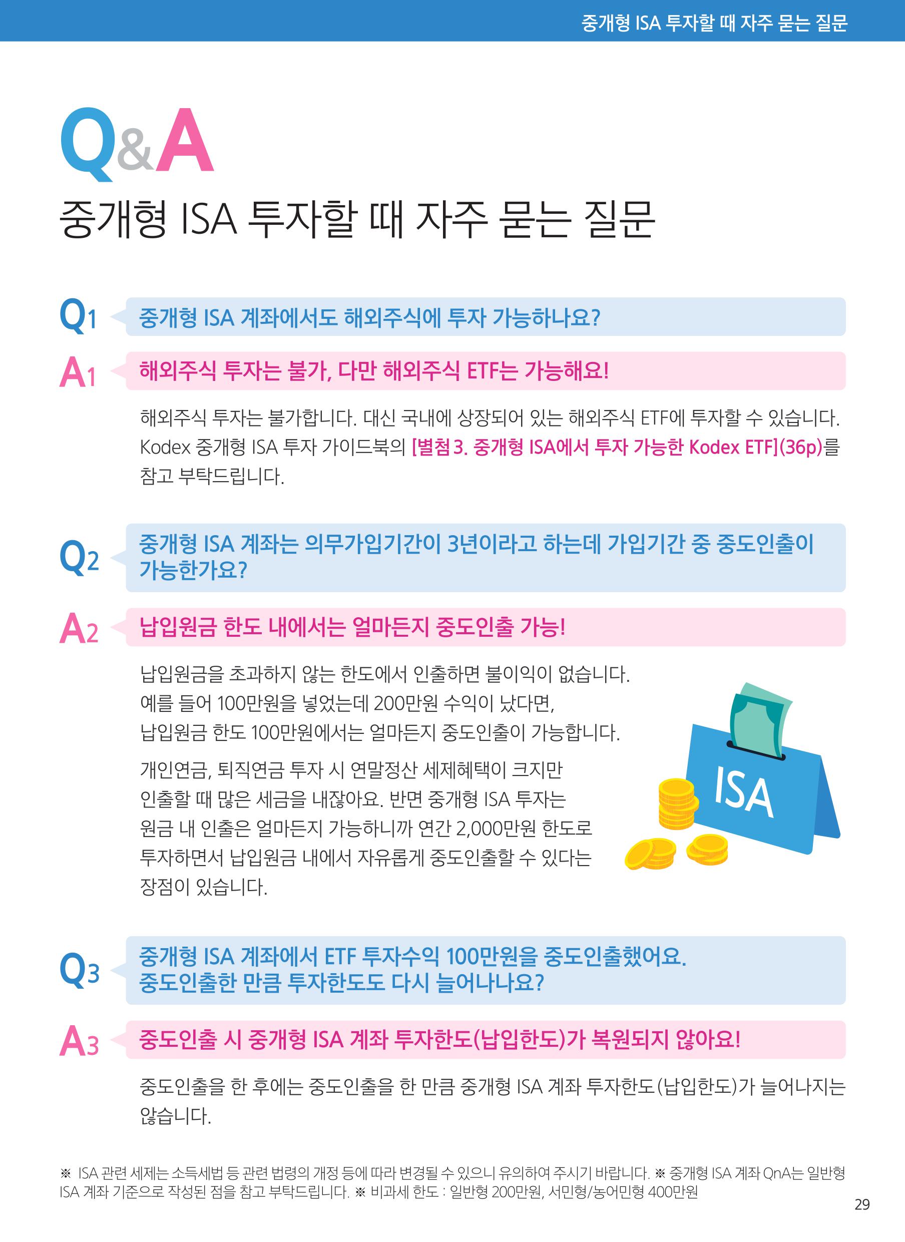 [Kodex 중개형 ISA 투자 가이드북] Kodex ETF로 200% 활용하는 중개형 ISA 계좌 | 투자가이드북 | Kodex